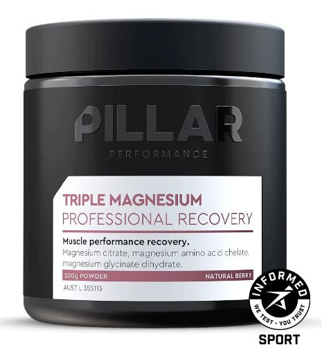 Pillar Triple Magnesium Professional Recovery Powder – The Running Shop ...